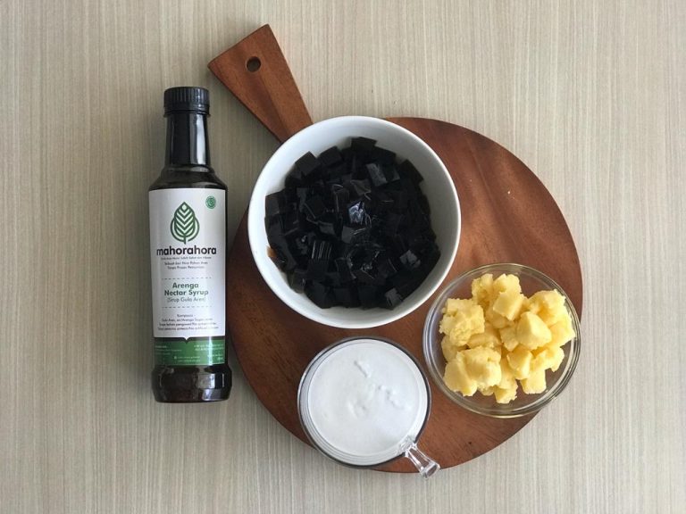 Resep Es Cincau Hitam Gula Aren | Mahorahora