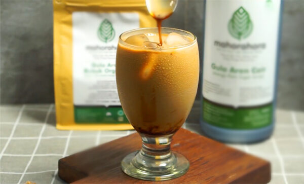 Resep Es Kopi Susu Gula Aren | Mahorahora